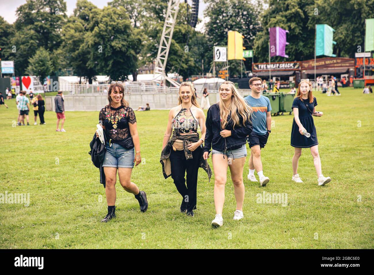 July 23, 2021: Tramlines Festival takes place in Hillsborough Park for ...