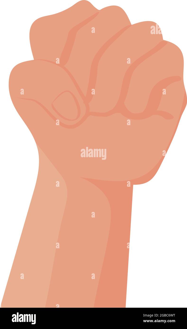 hand in power symbol Stock Vector Image & Art - Alamy