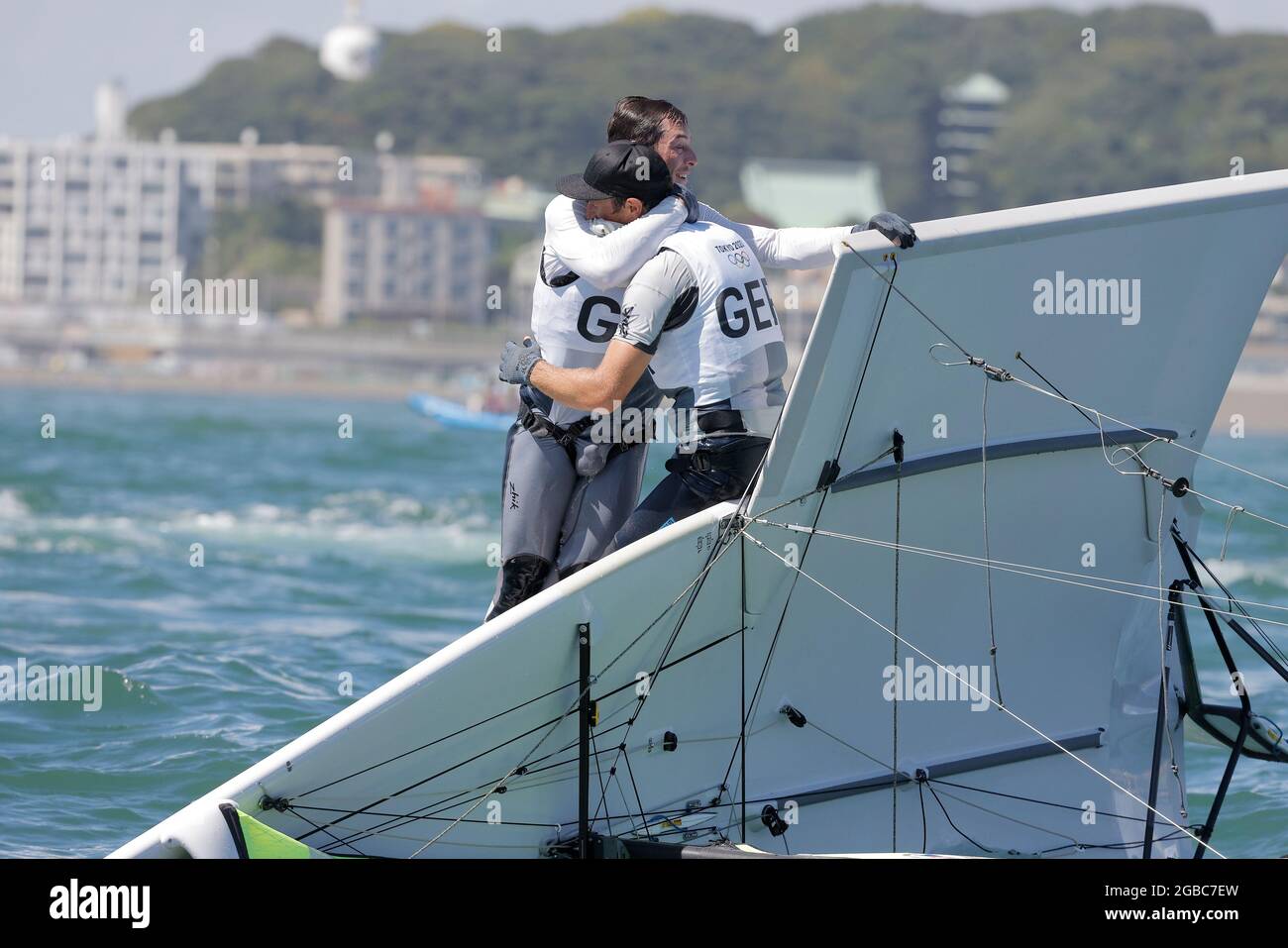 Kanagawa, Japan. 3rd Aug, 2021. Team Germany HEIL Erik and PLOESSEL ...