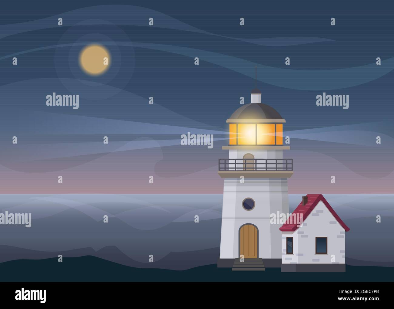 Light panoramic Stock Vector Images - Alamy