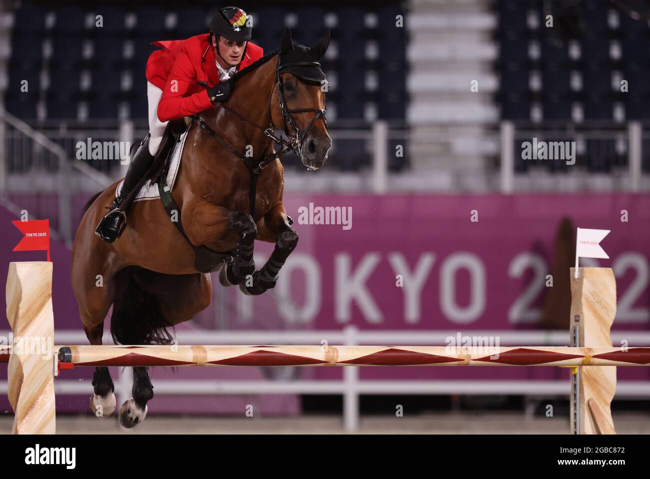 Tokyo, Japan. 03rd Aug, 2021. Equestrian Sport/Jumping: Olympics ...
