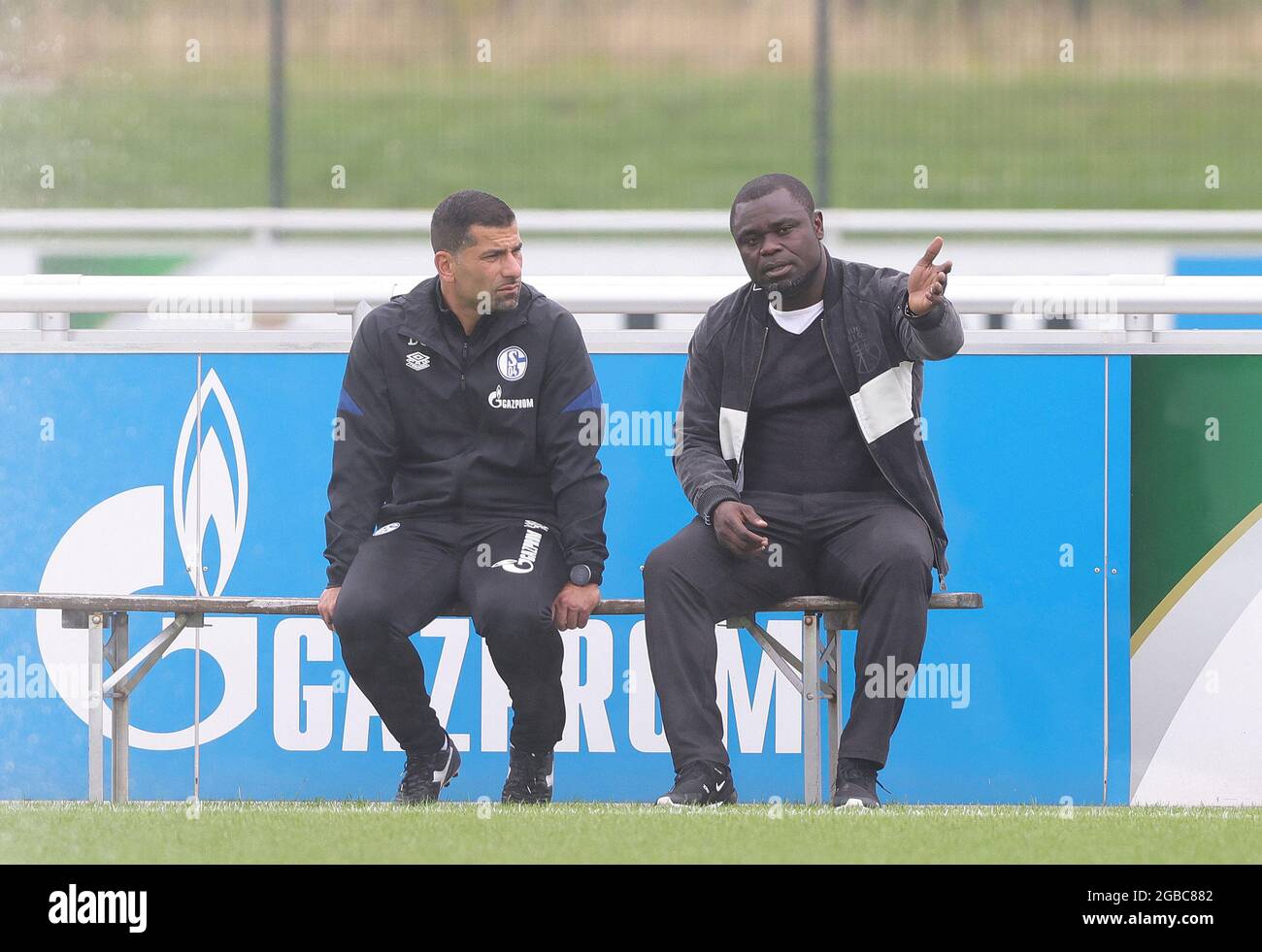 Gelsenkirchen, Deutschland. 03rd Aug, 2021. firo: 03.08.2021, Fuvuball ...