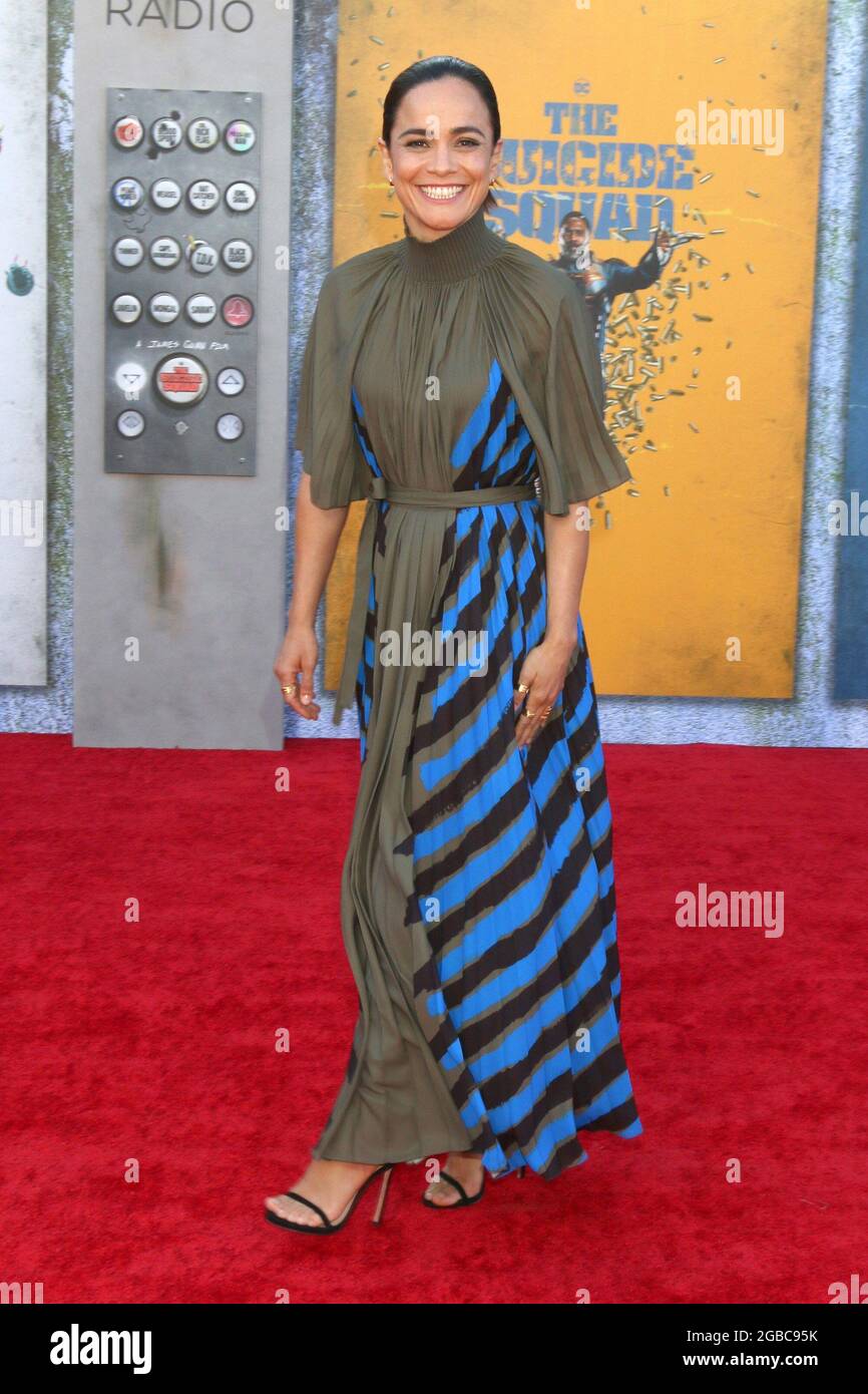 Alice Braga at arrivals for THE SUICIDE SQUAD Premiere, The Landmark ...