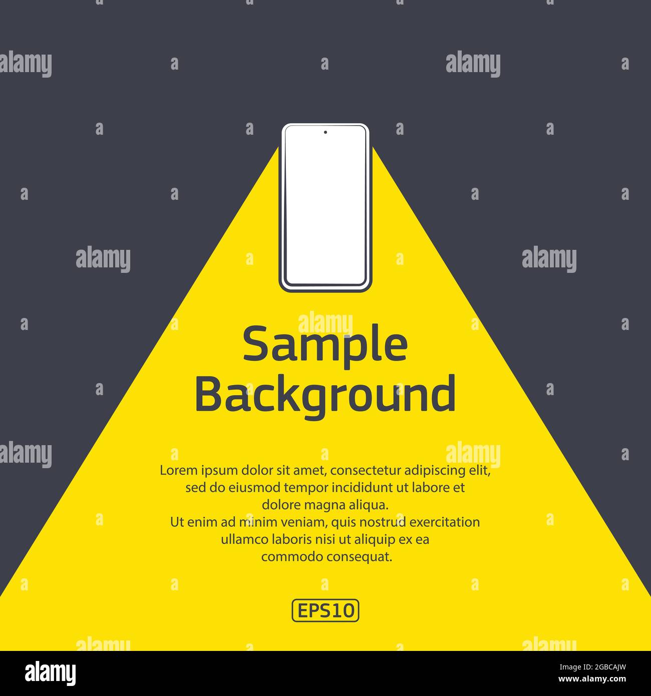 White phone cartoon text Stock Vector Images - Alamy