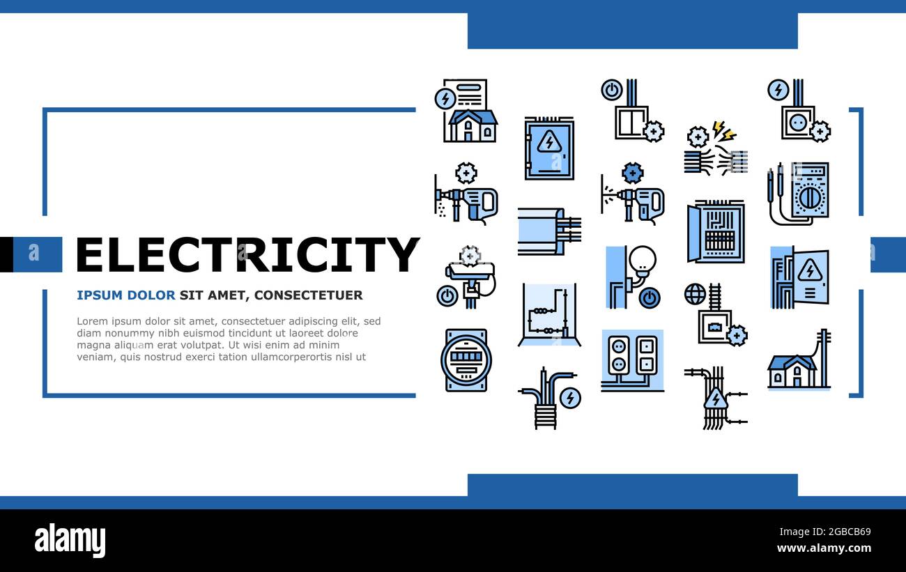 Electrical Installation Tool Icons Set Vector Stock Vector Image & Art ...