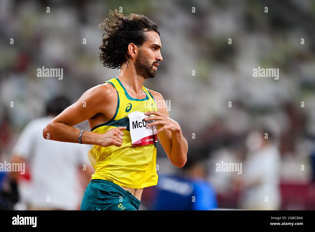 TOKYO, JAPAN - AUGUST 3: Morgan McDonald of Australia competing on Men ...