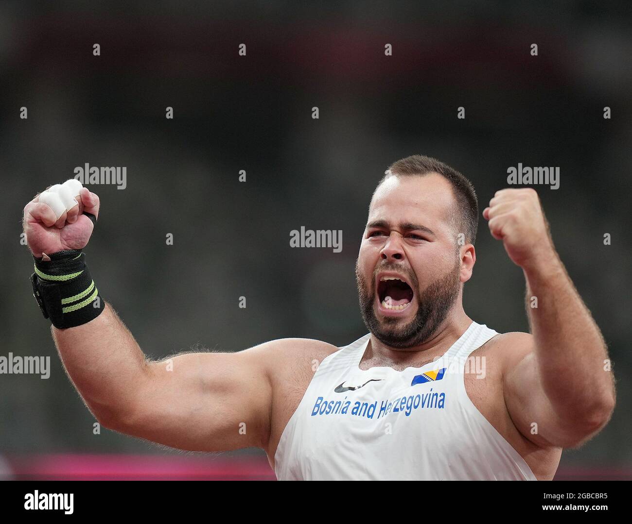 Tokyo, Japan. 3rd Aug, 2021. Mesud Pezer of Bosnia and Herzegovina ...