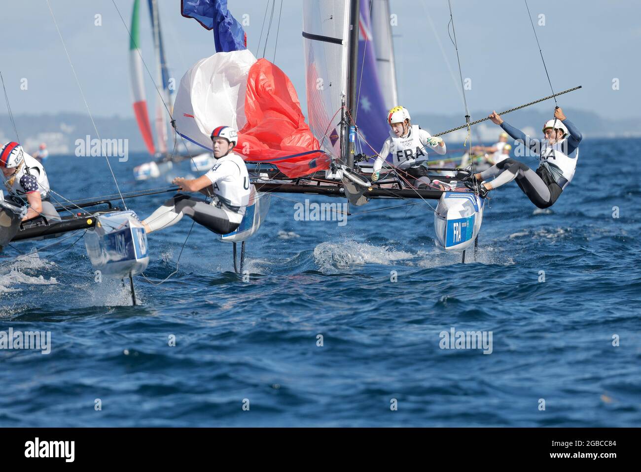 Team France - DELAPIERRE Quentin and AUDINET Manon (FRA), AUGUST 3rd ...