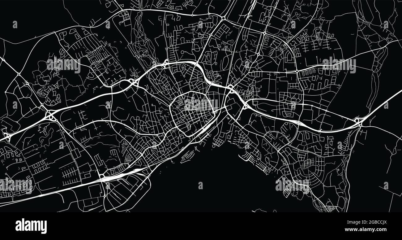 Vasteras map hi-res stock photography and images - Alamy