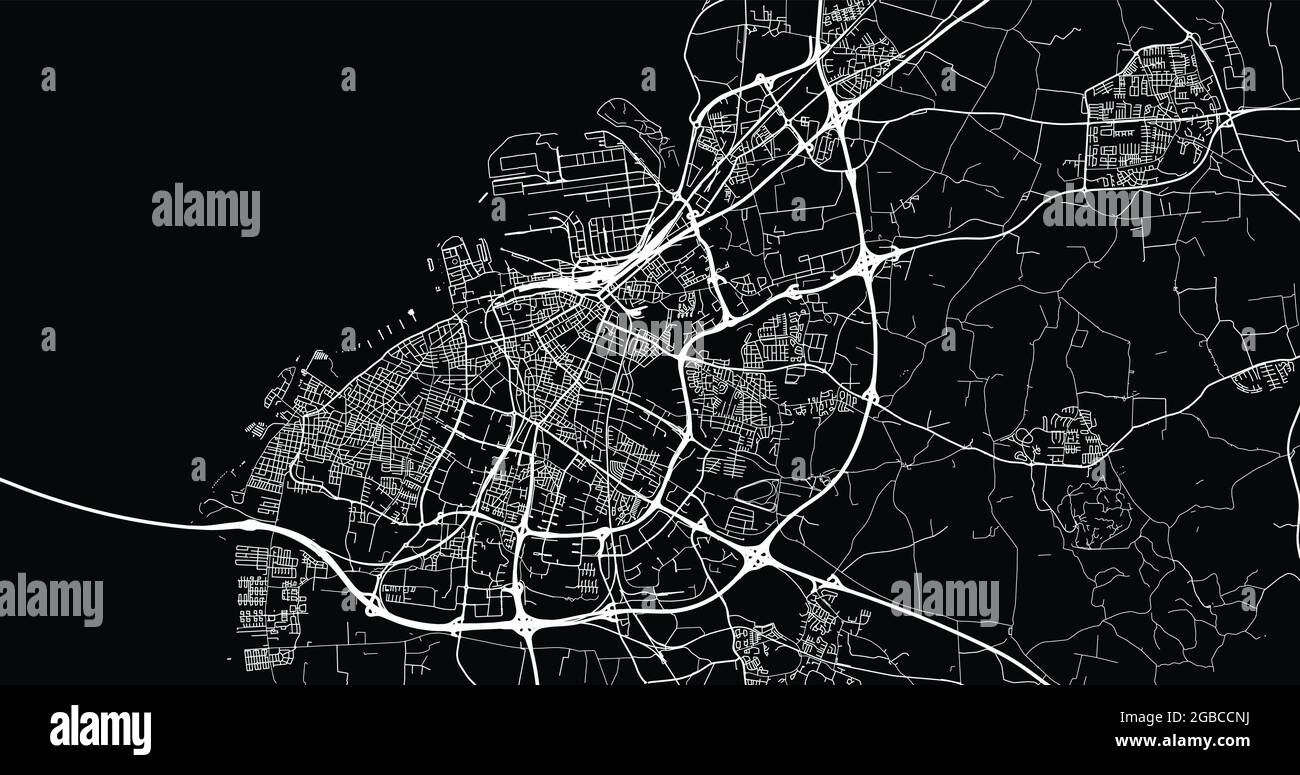 Map of malmo Stock Vector Images - Alamy