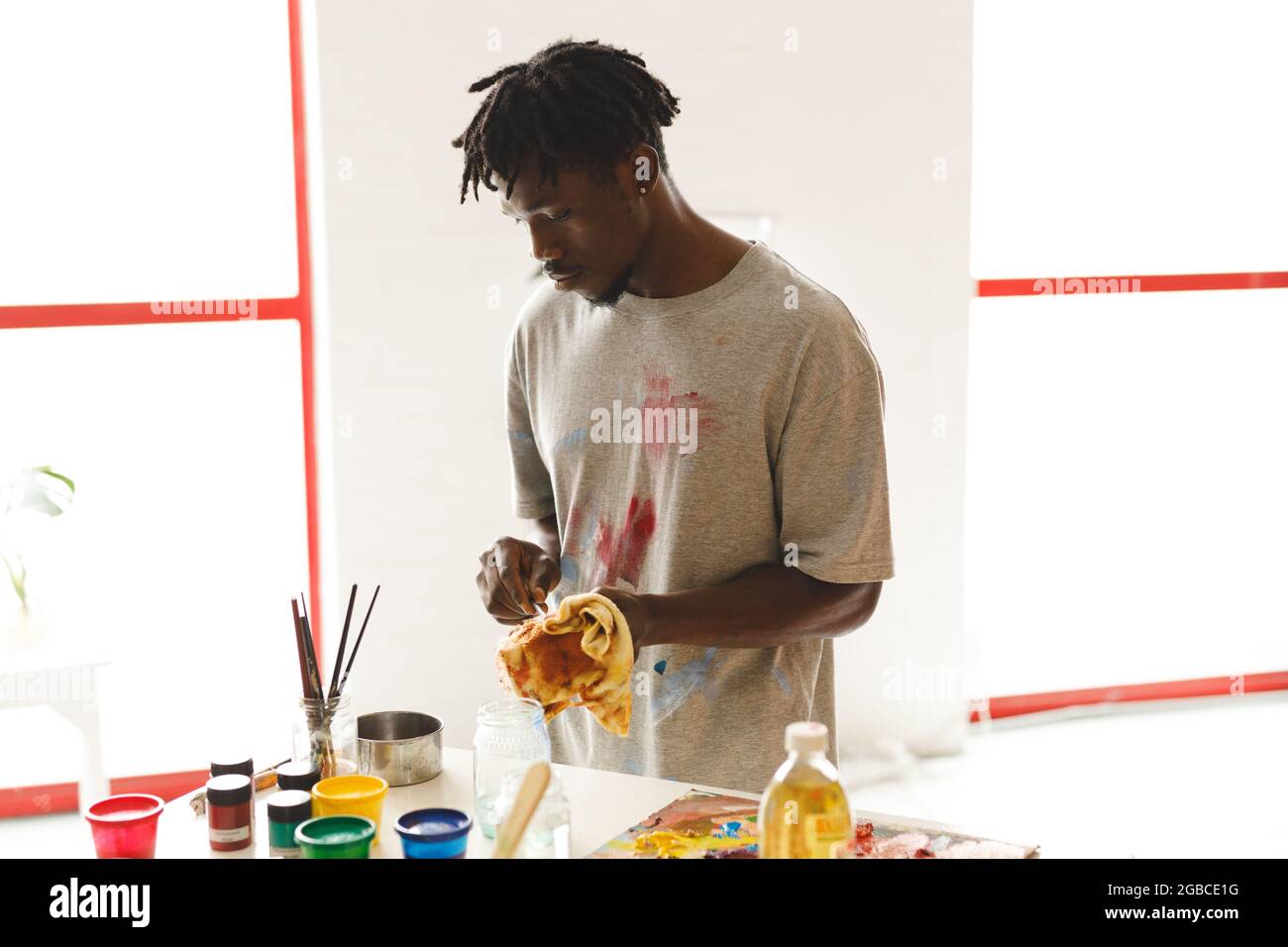 African american work of art hi-res stock photography and images - Alamy
