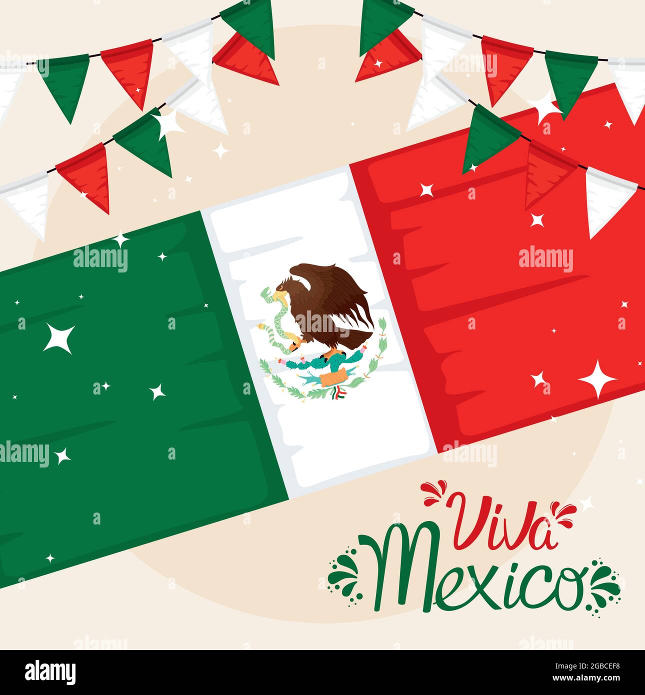 viva mexico banner Stock Vector Image & Art - Alamy