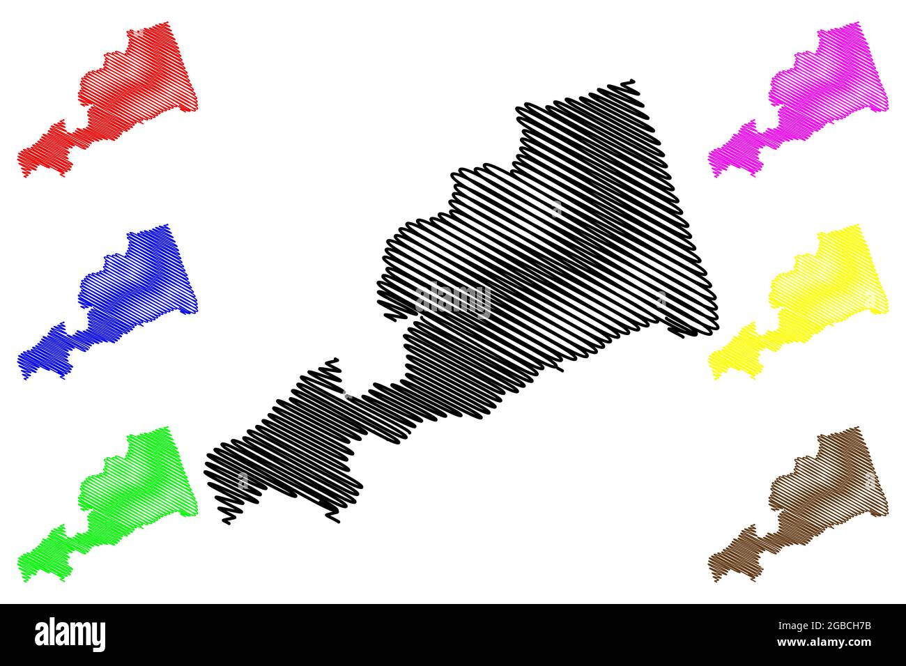 Fermo province (Italy, Italian Republic, Marche or The Marches region ...