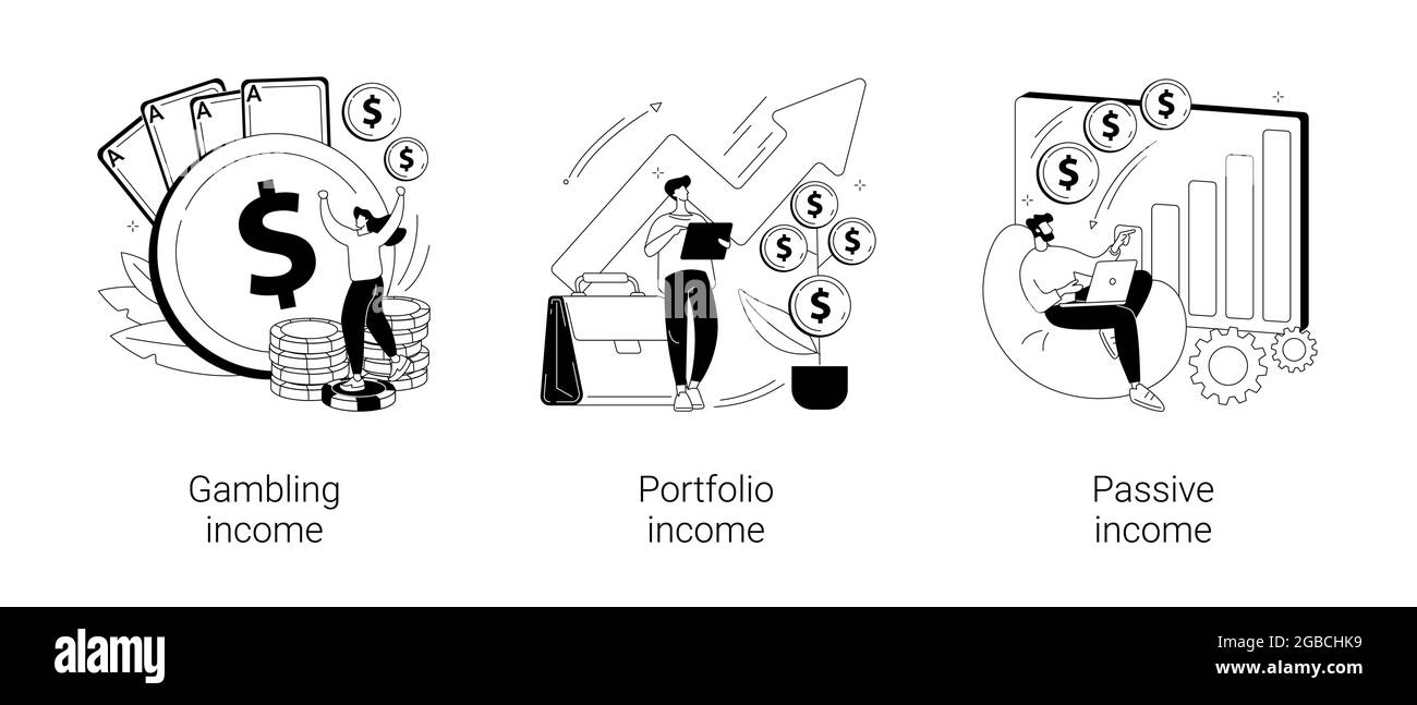 Capital gain abstract concept vector illustrations Stock Vector Image ...