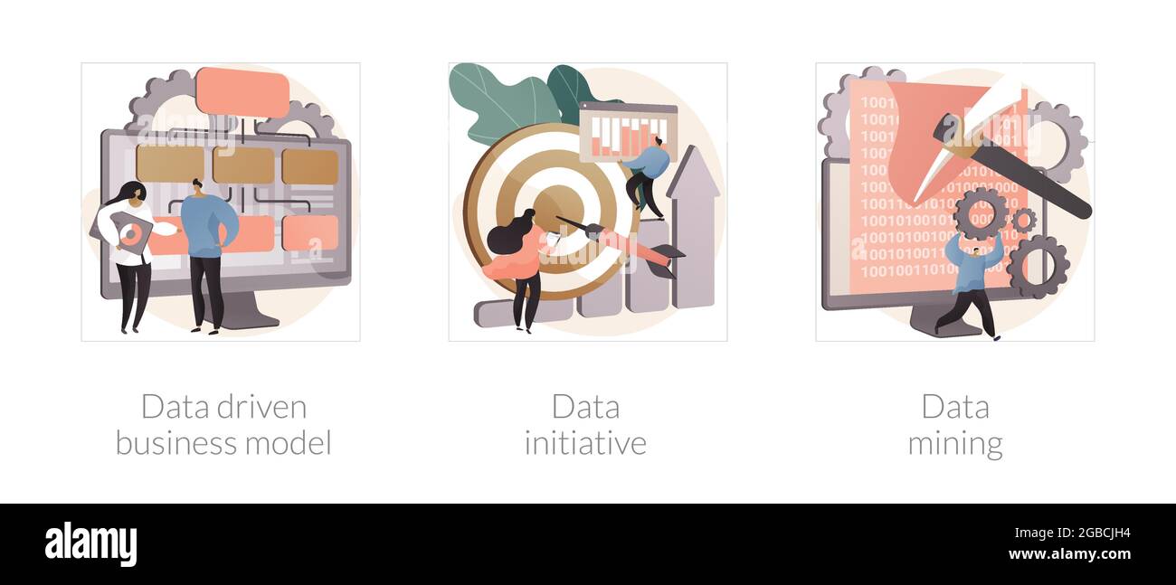 Leaf mining Stock Vector Images - Alamy