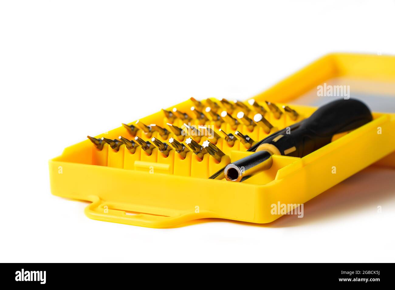 Set screwdrivers in toolbox hi-res stock photography and images - Alamy