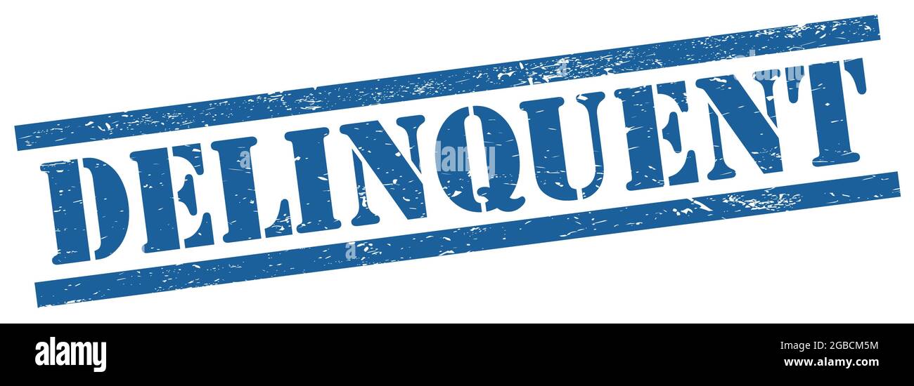 Delinquent stamp hi-res stock photography and images - Alamy