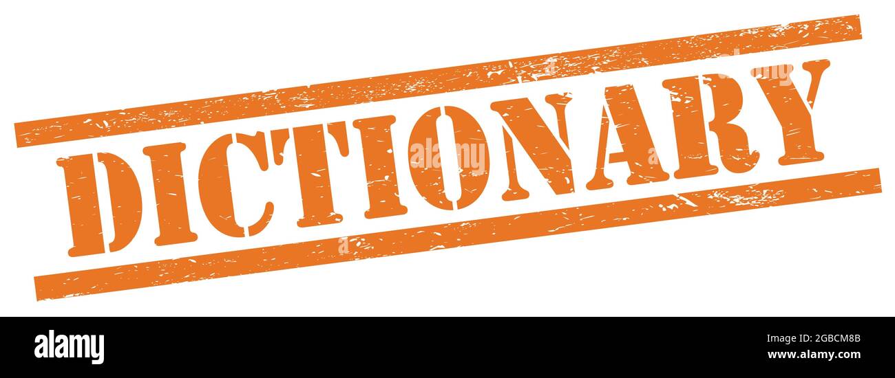 Dictionary rubber stamp hi-res stock photography and images - Alamy