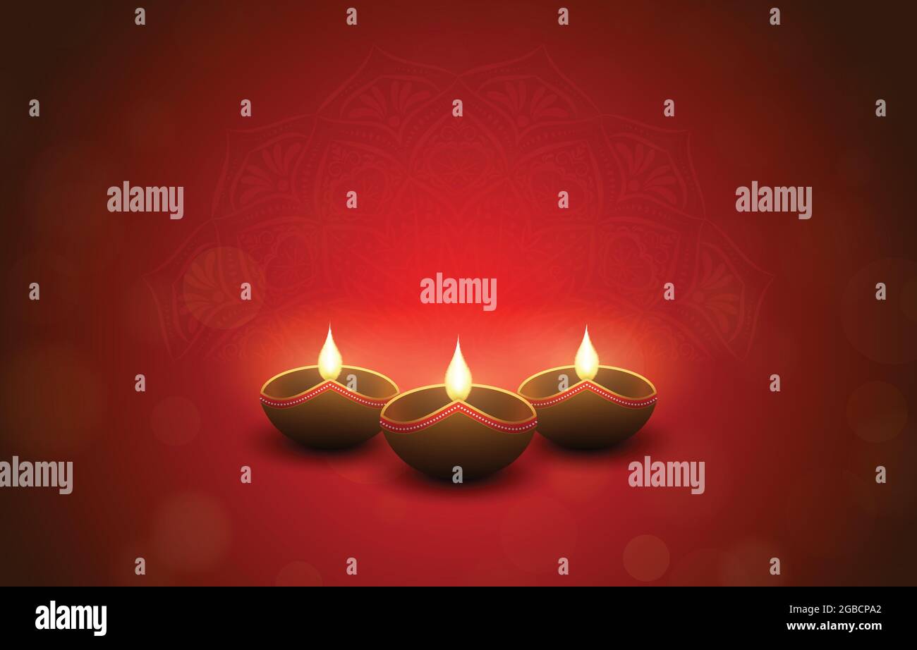 Red hindu festival vector design Stock Vector Image & Art - Alamy