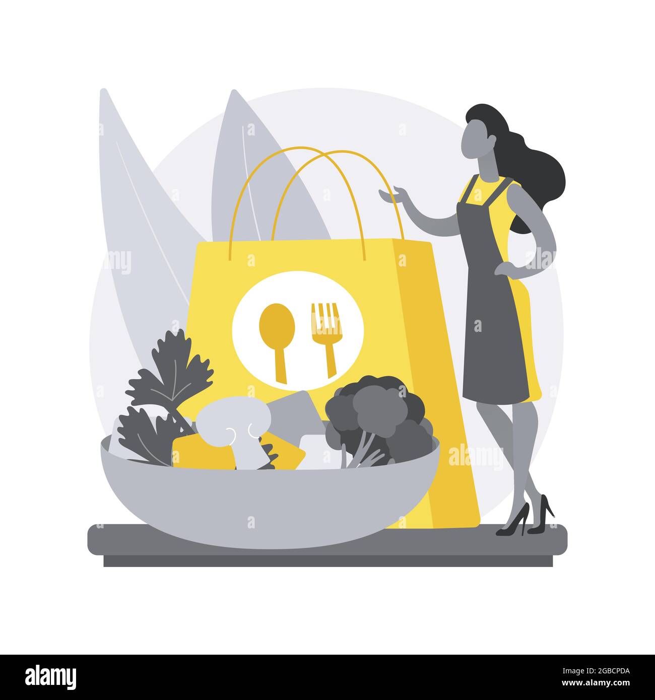 Food safety quality concept Cut Out Stock Images & Pictures - Alamy