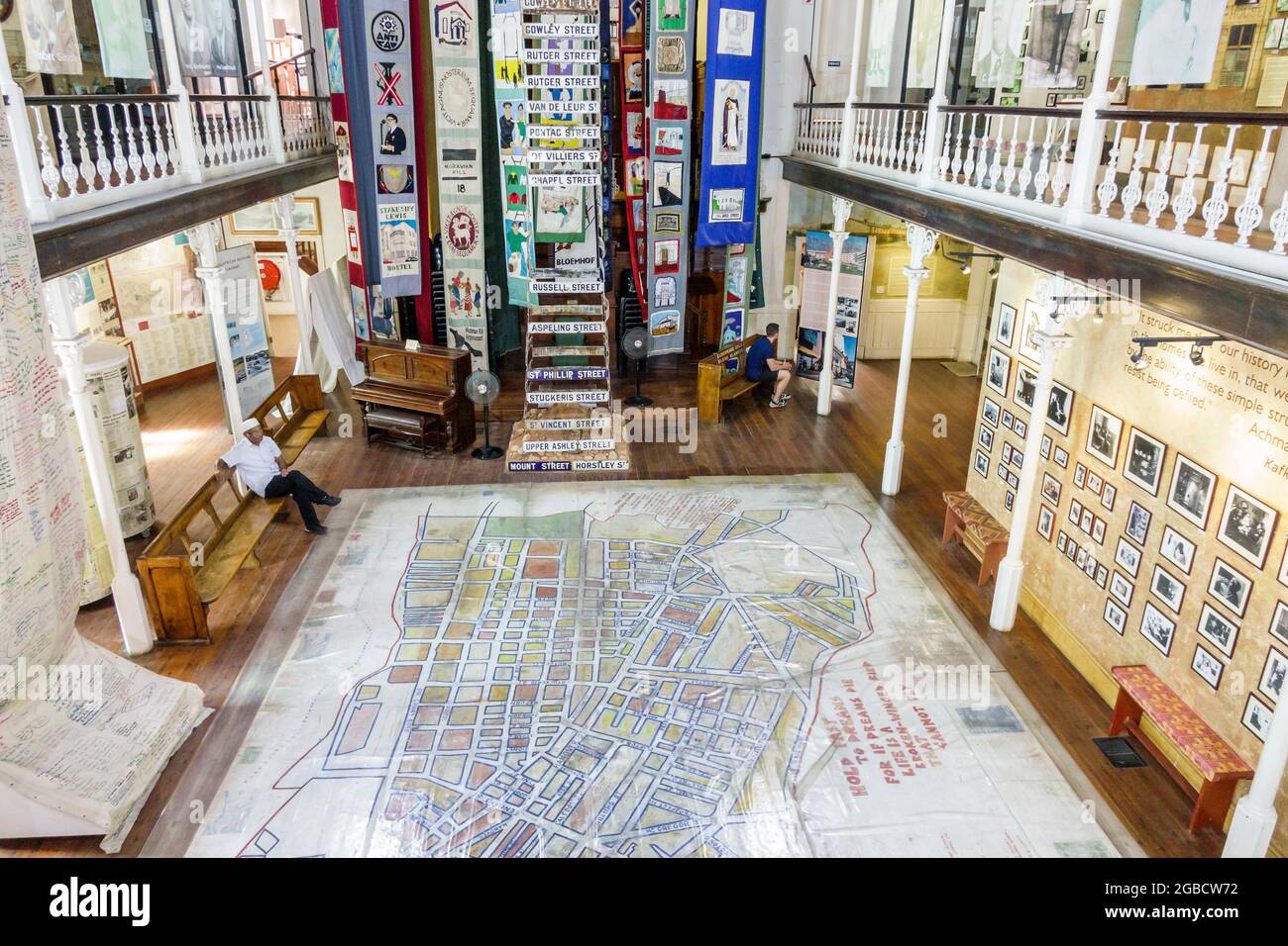 District six museum apartheid interior inside exhibit exhibition ...