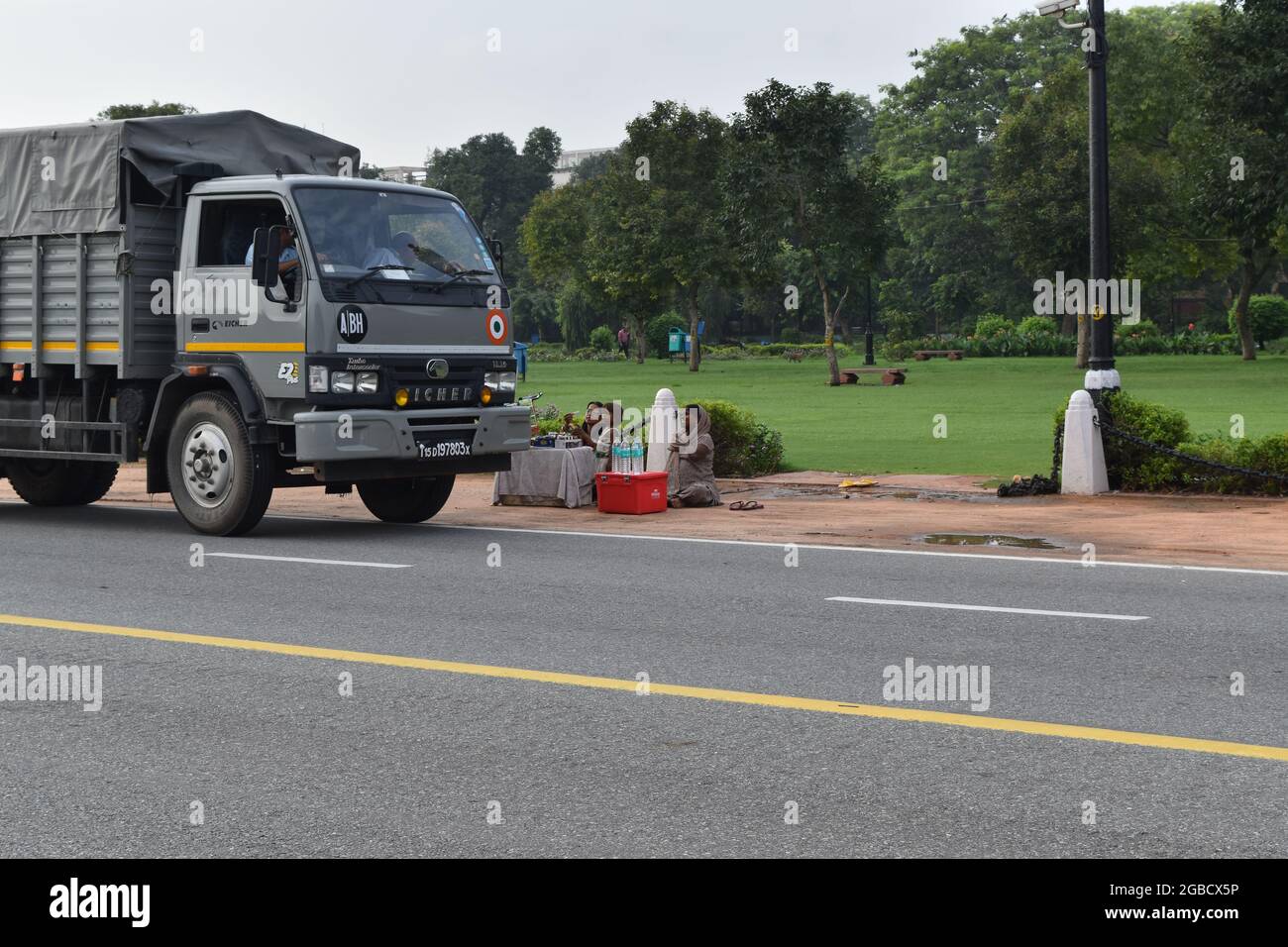Army Truck at New Delhi, India Stock Photo - Alamy