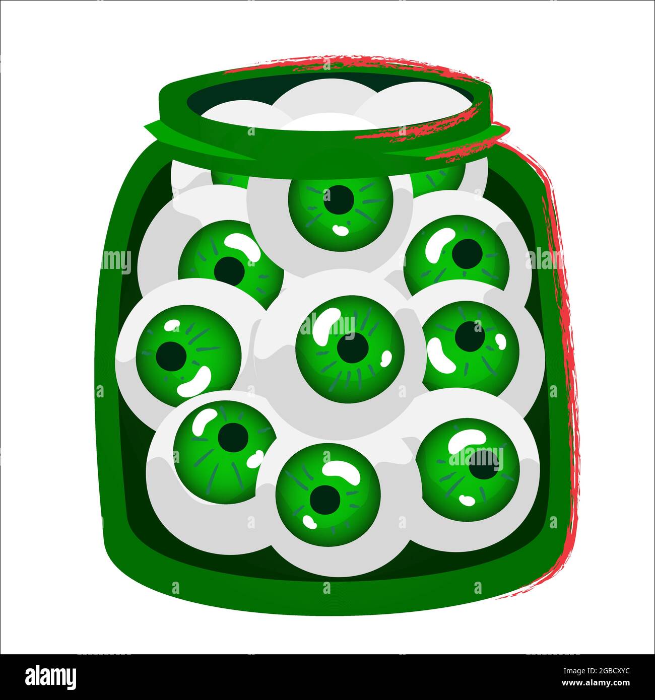 Halloween Eyeballs In A Jar