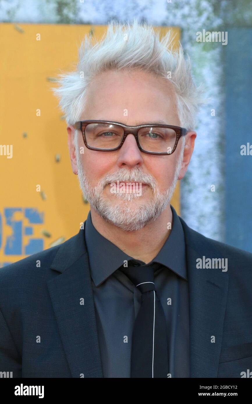 James Gunn at the The Suicide Squad Premiere at the Village Theater on ...