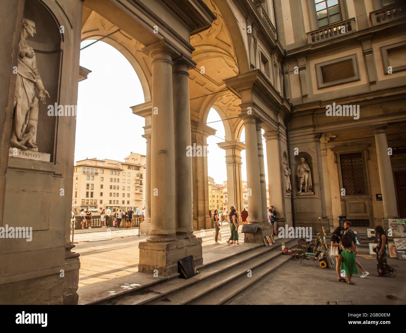 Uffizi gallery square hi-res stock photography and images - Alamy
