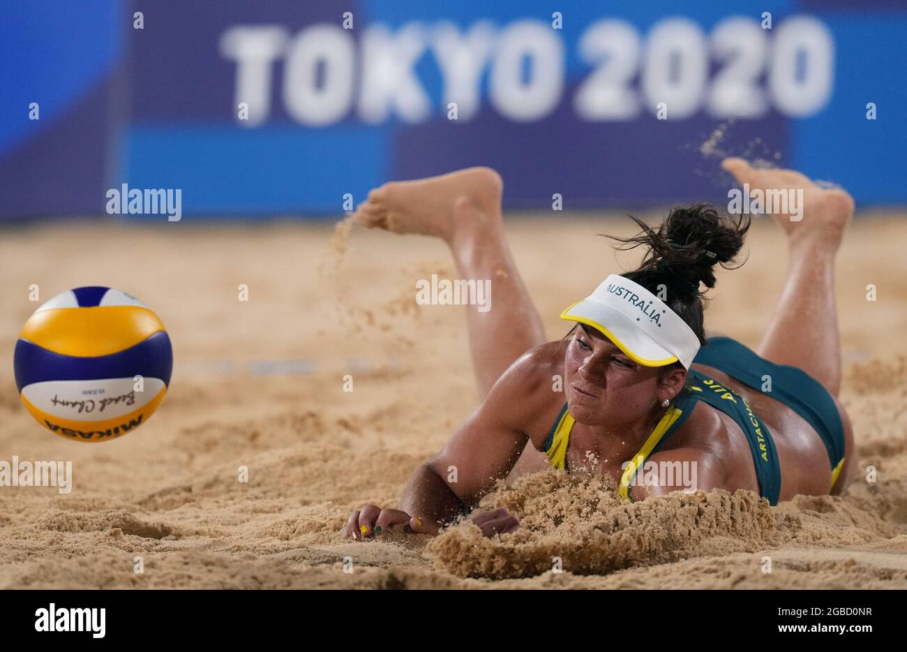 Tokyo, Japan. 3rd Aug, 2021. Australia's Mariafe Artacho del Solar ...