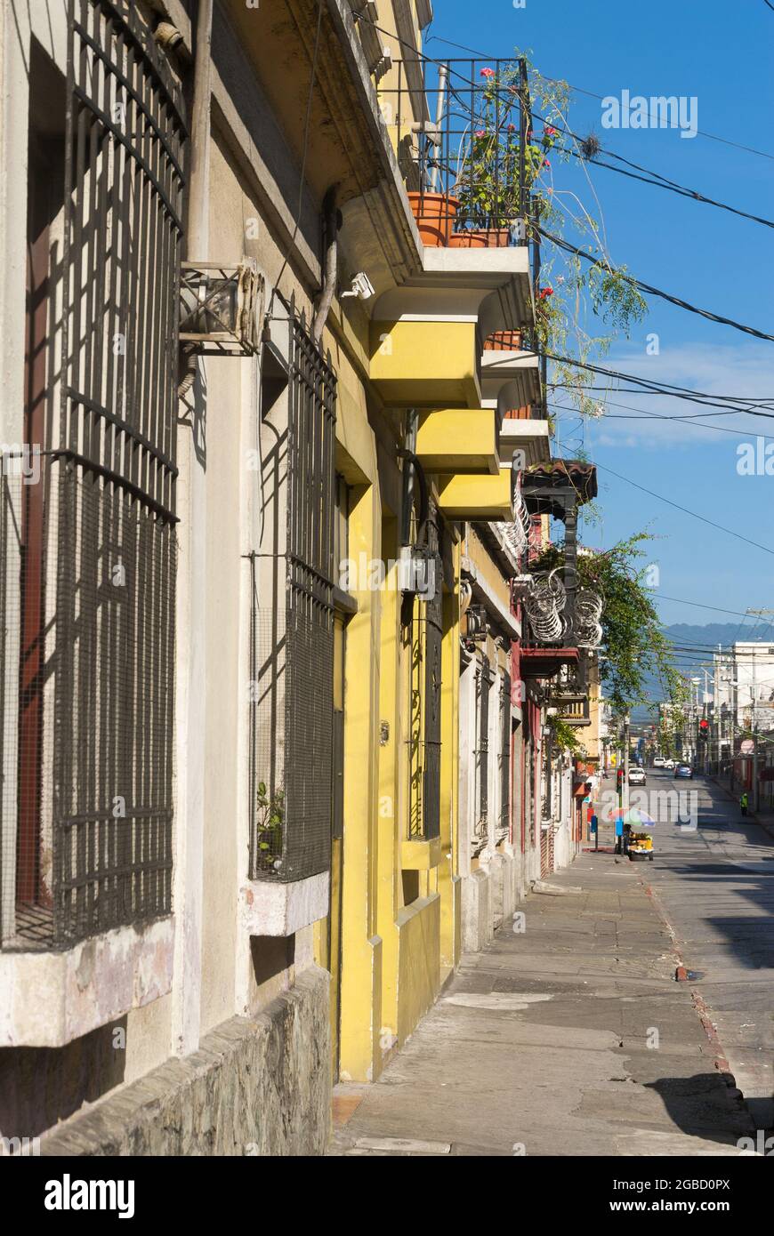 Street in urban city, city scene Stock Photo - Alamy