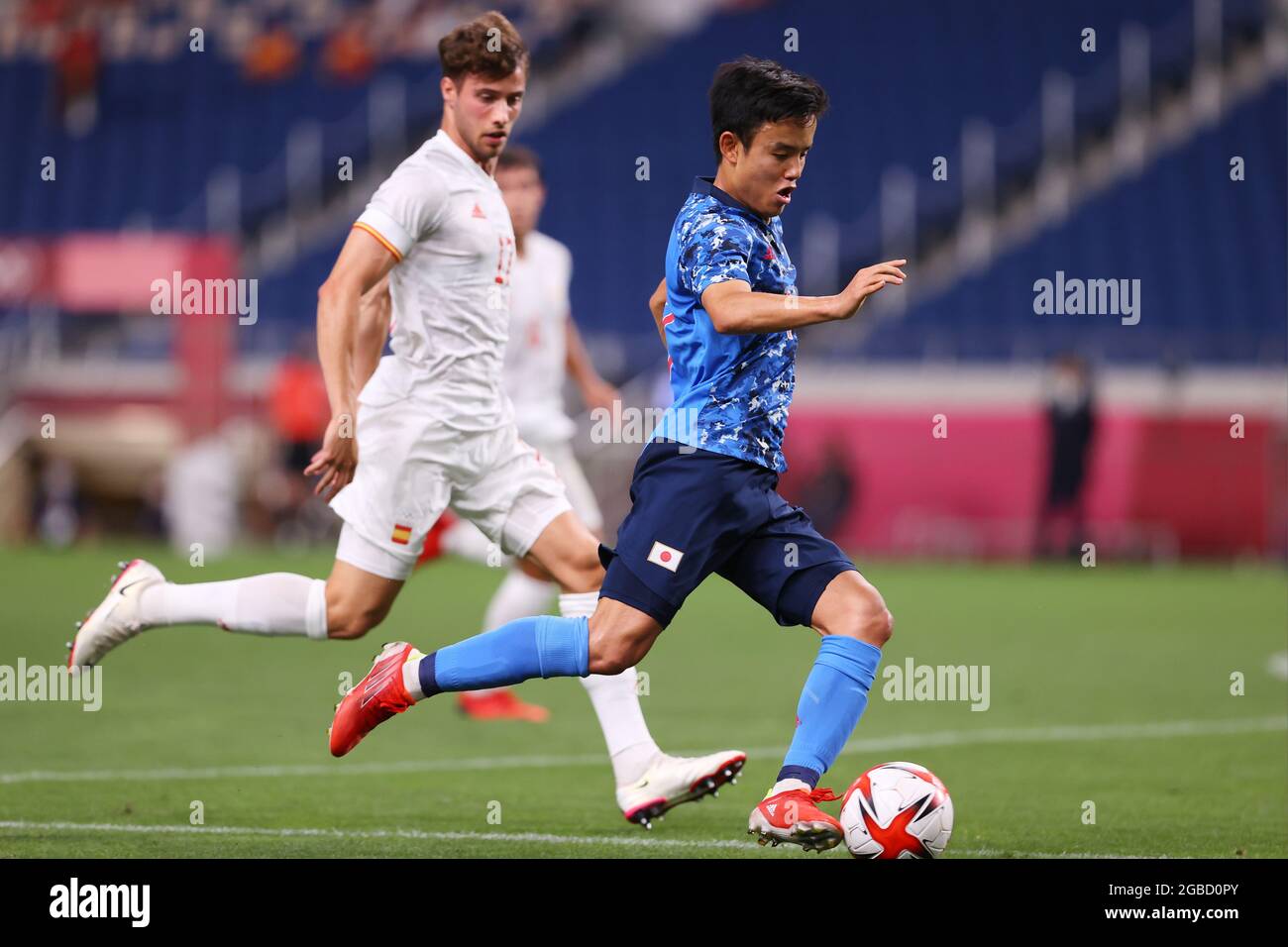 Tokyo, Japan. August 03 2021: Takefusa Kubo (JPN), AUGUST 3, 2021 ...
