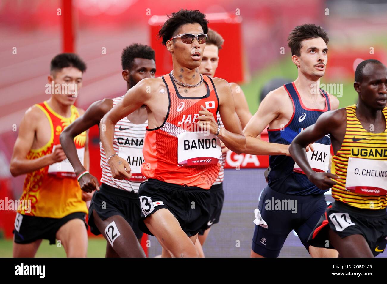 Tokyo, Japan. August 03 2021: Tokyo, Japan. 3rd Aug, 2021. Yuta Bando ...