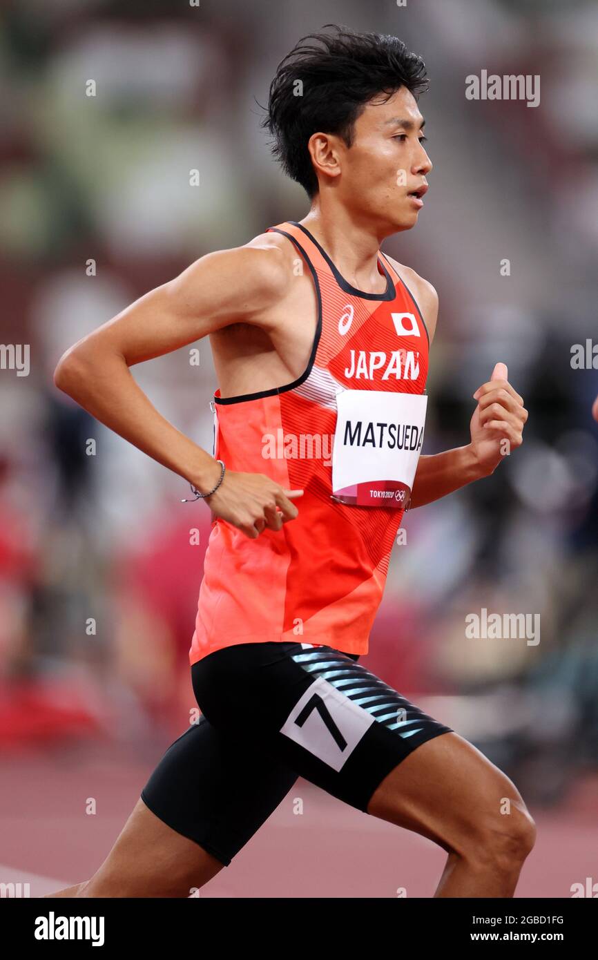 Tokyo, Japan. 3rd Aug, 2021. Hiroki Matsueda (JPN) Athletics : Men's 5000m Round 1 during the ...