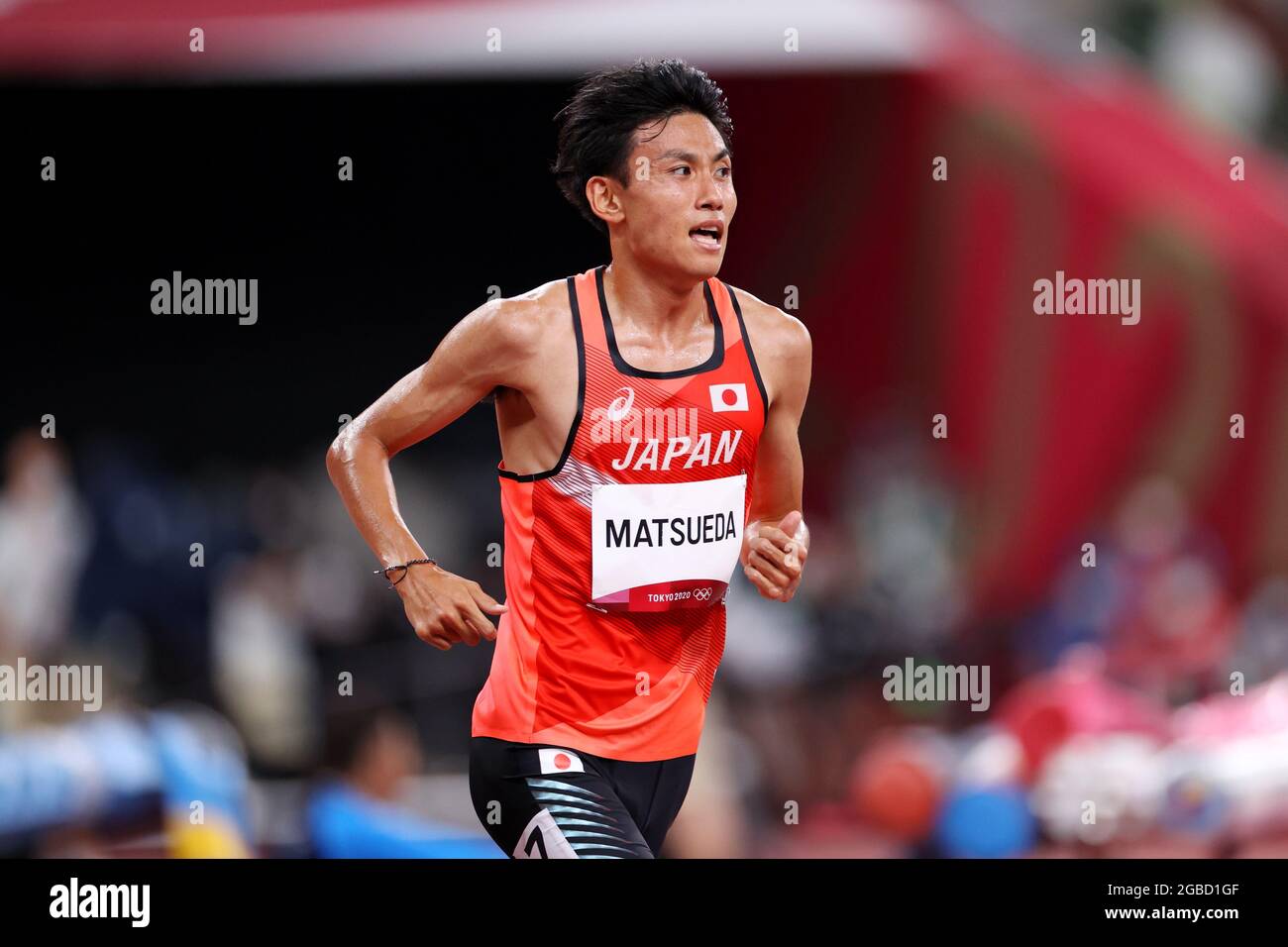Tokyo, Japan. 3rd Aug, 2021. Hiroki Matsueda (JPN) Athletics : Men's 5000m Round 1 during the ...