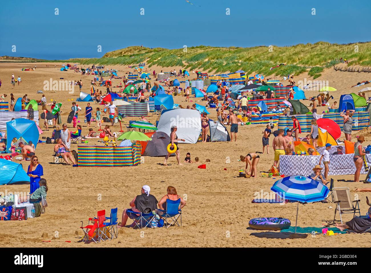 Brancaster Beach, Norfolk, England, UK Stock Photo - Alamy