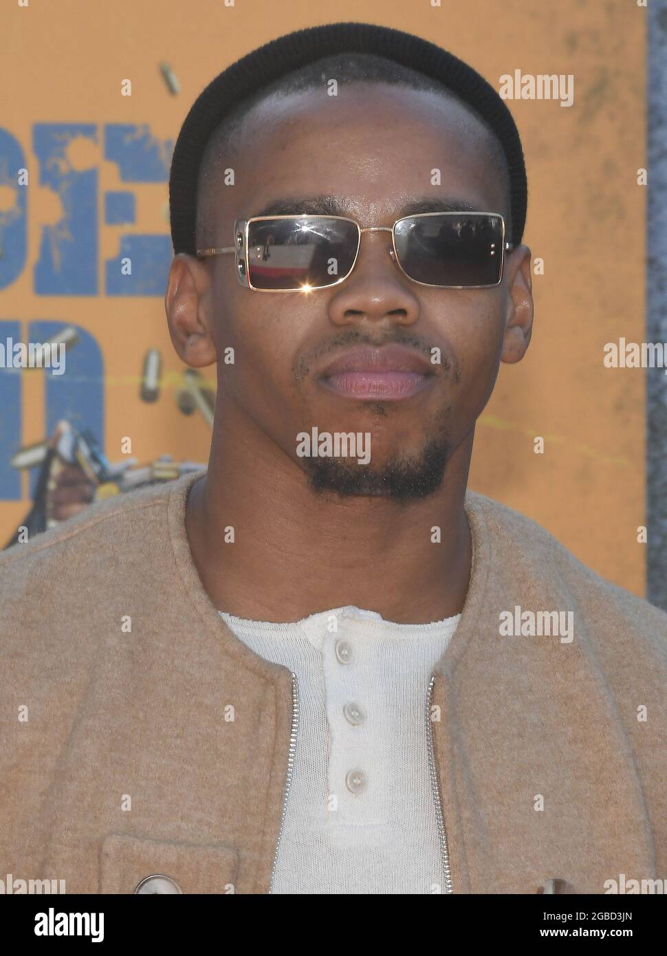Joivan Wade arrives at THE SUICIDE SQUAD World Premiere held at the ...
