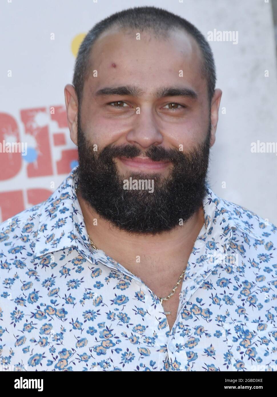 Miro arrives at THE SUICIDE SQUAD World Premiere held at the Regency ...