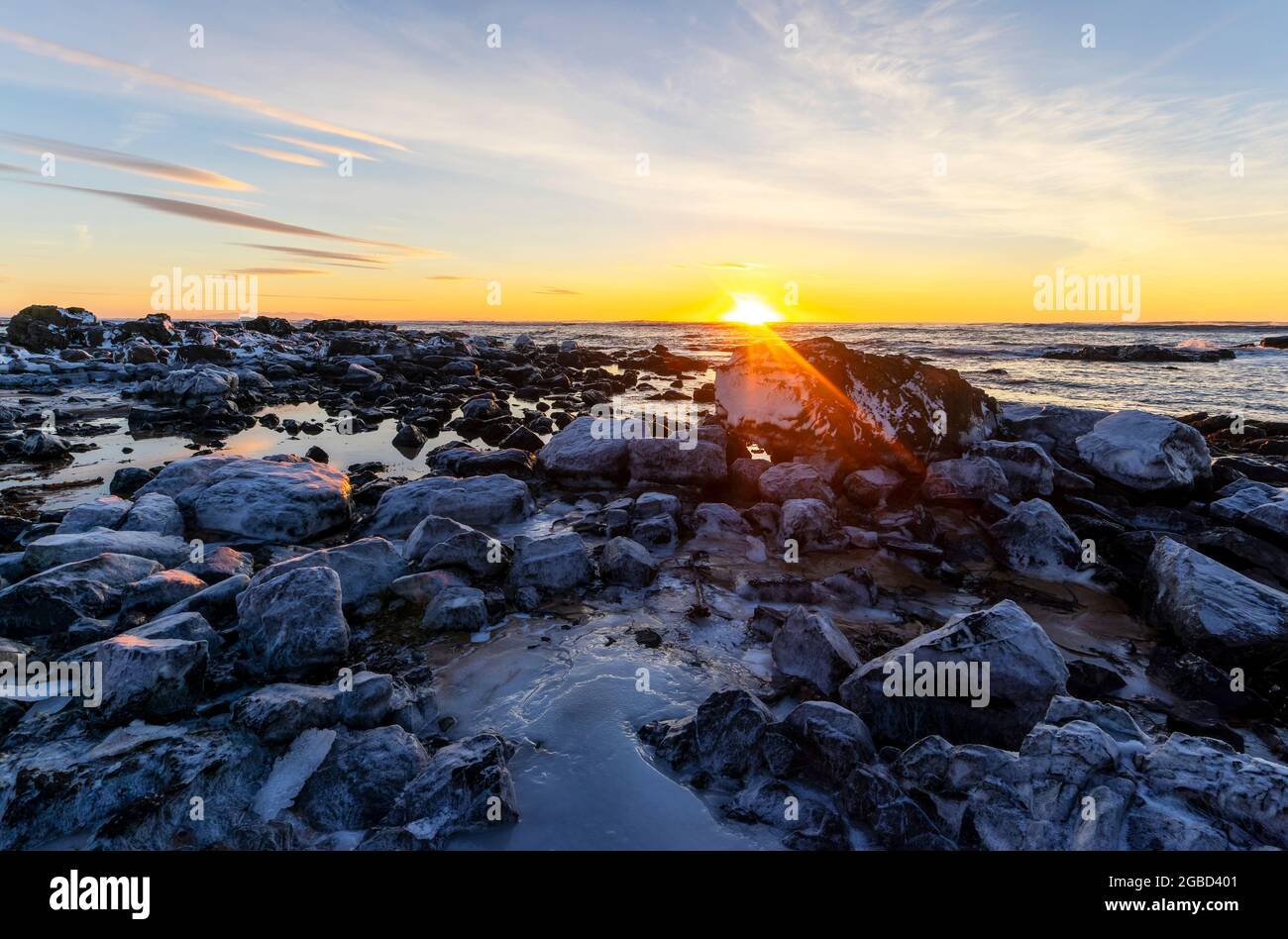 Ytri Tunga Beach at Snaefellsnes Peninsula, Iceland, Europe Stock Photo ...
