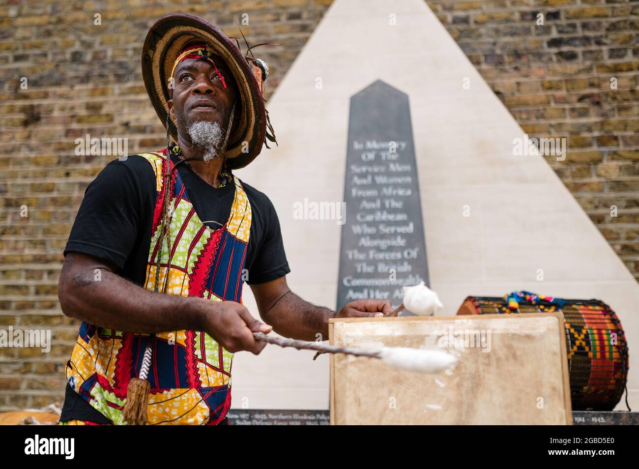 London, UK. 1 August 2021. Pan-African Reparation Rebellion Groundings ...