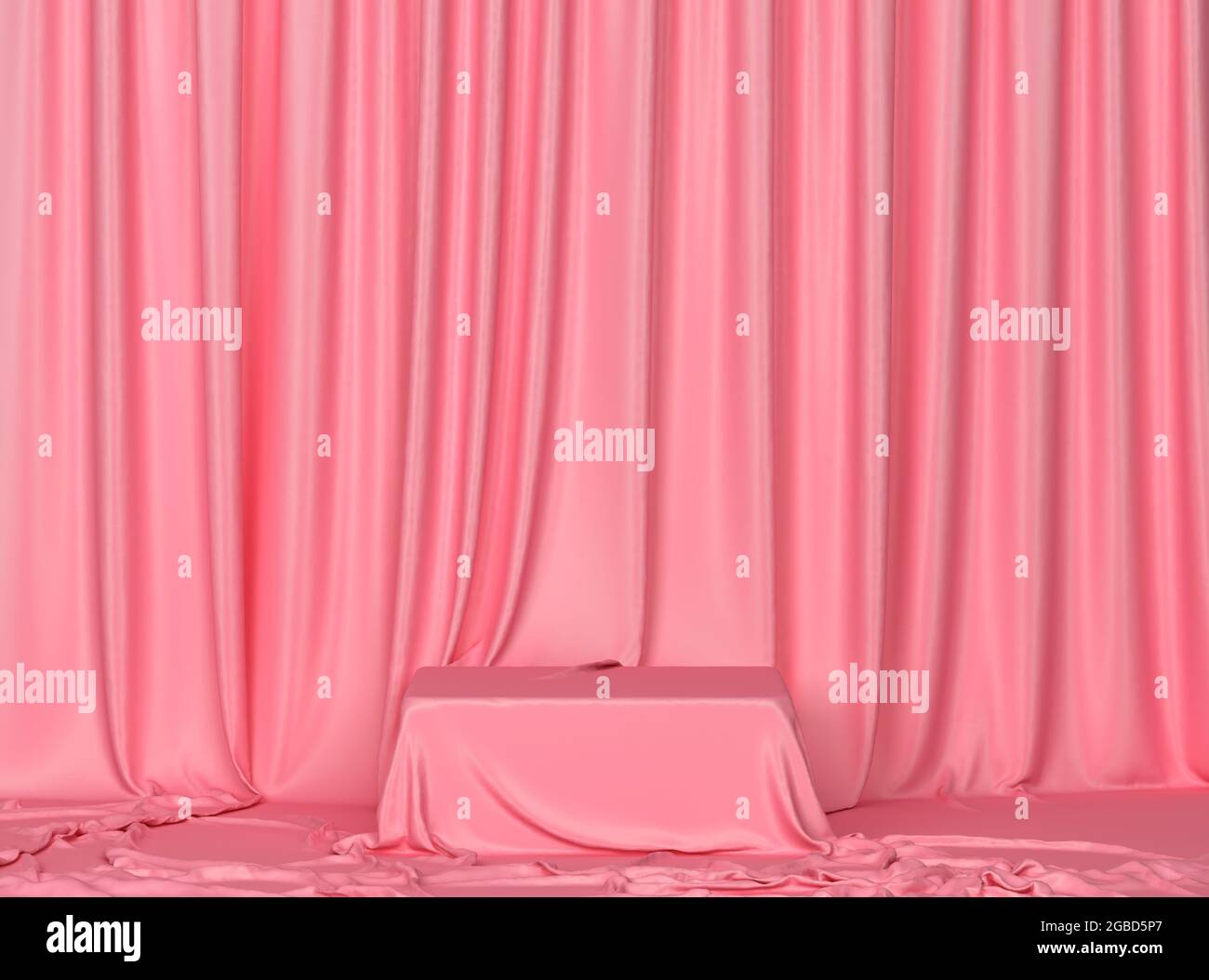Pink draped box hi-res stock photography and images - Alamy