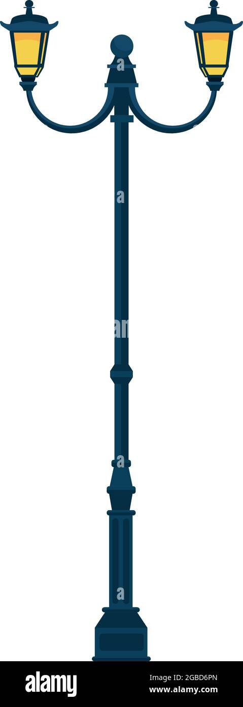 street lamp post Stock Vector Image & Art - Alamy