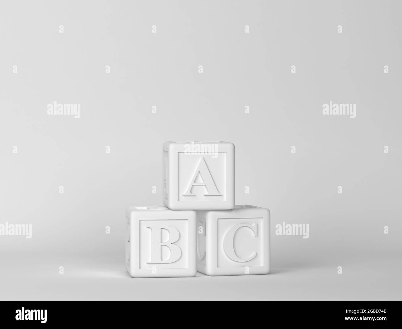Letter abc blocks Black and White Stock Photos & Images - Alamy