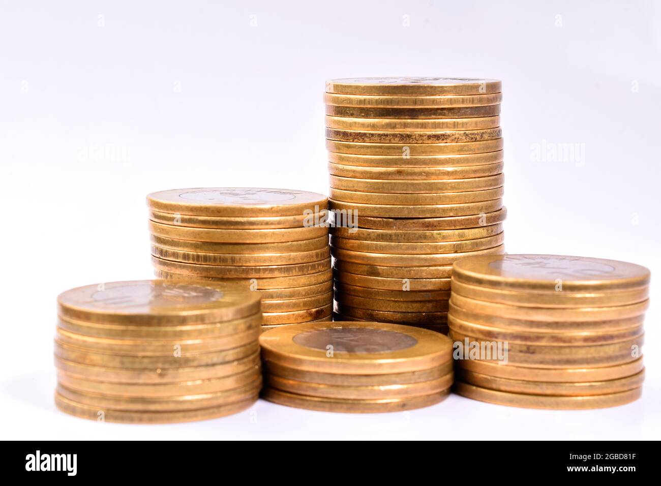 Coin stack hi-res stock photography and images - Alamy
