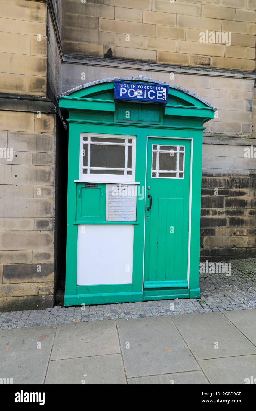 Police box sheffield hi-res stock photography and images - Alamy