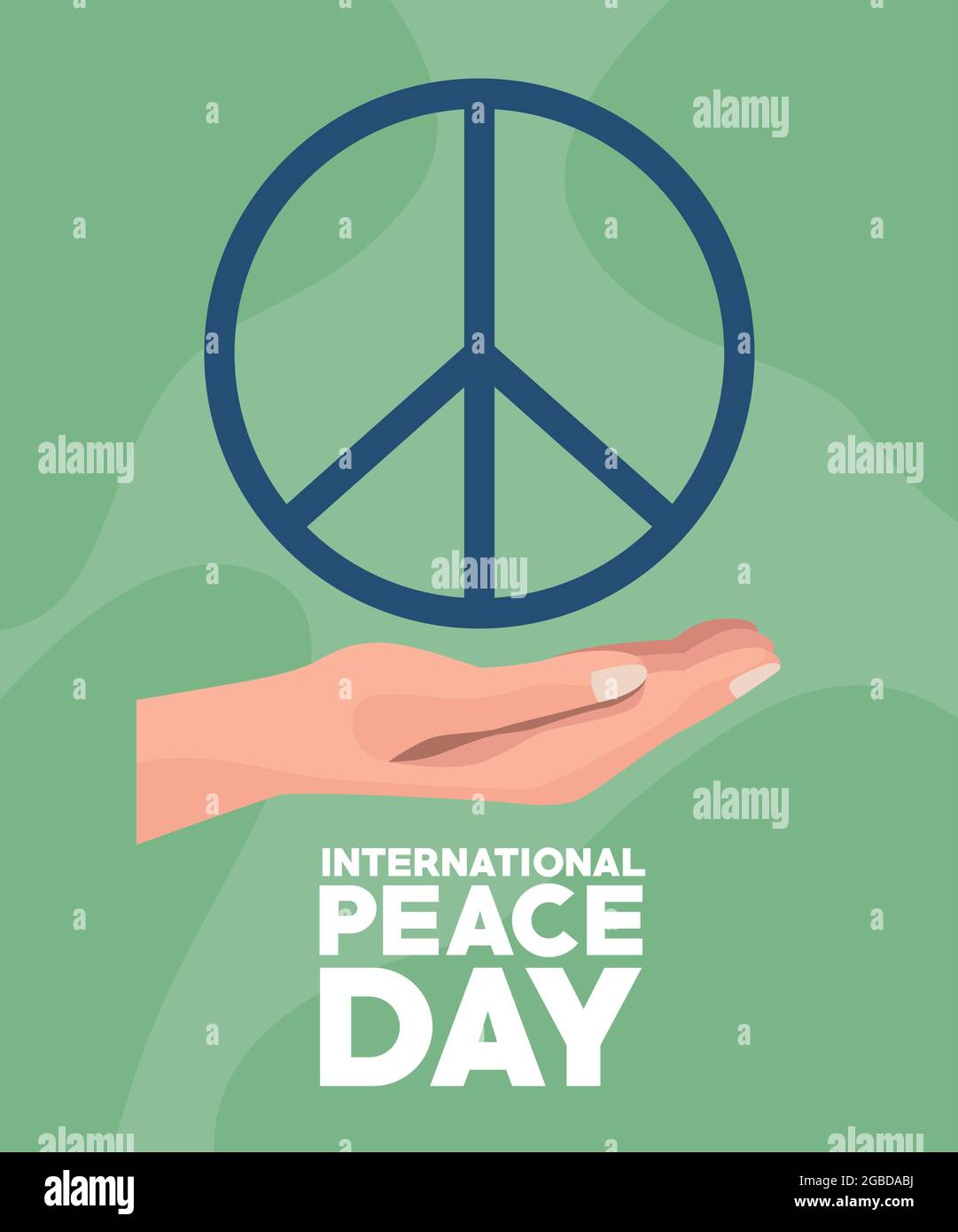 peace lettering and symbol Stock Vector Image & Art - Alamy