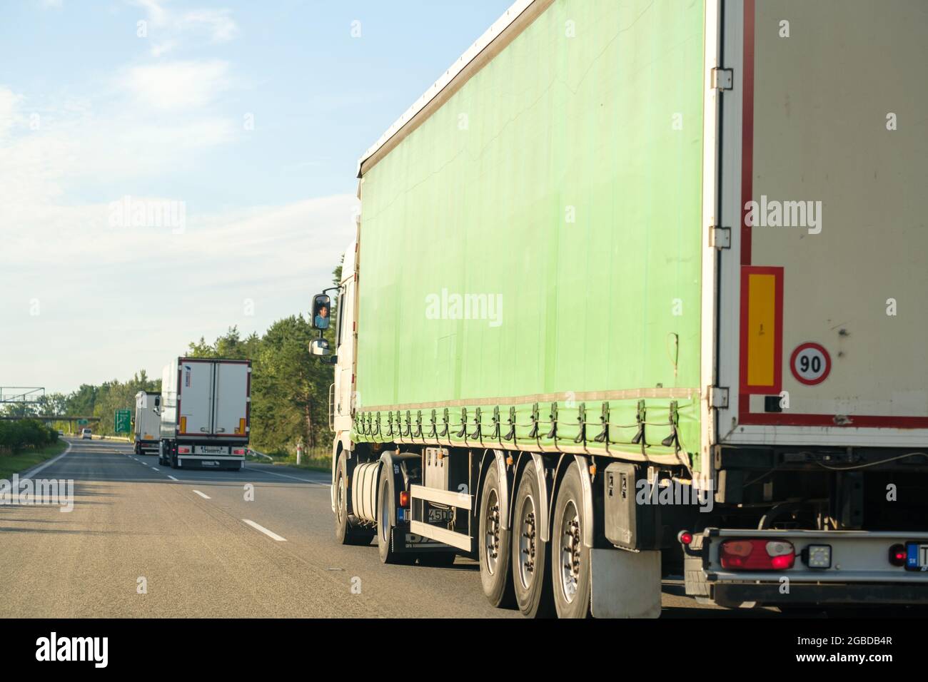 Lorry stop hi-res stock photography and images - Alamy