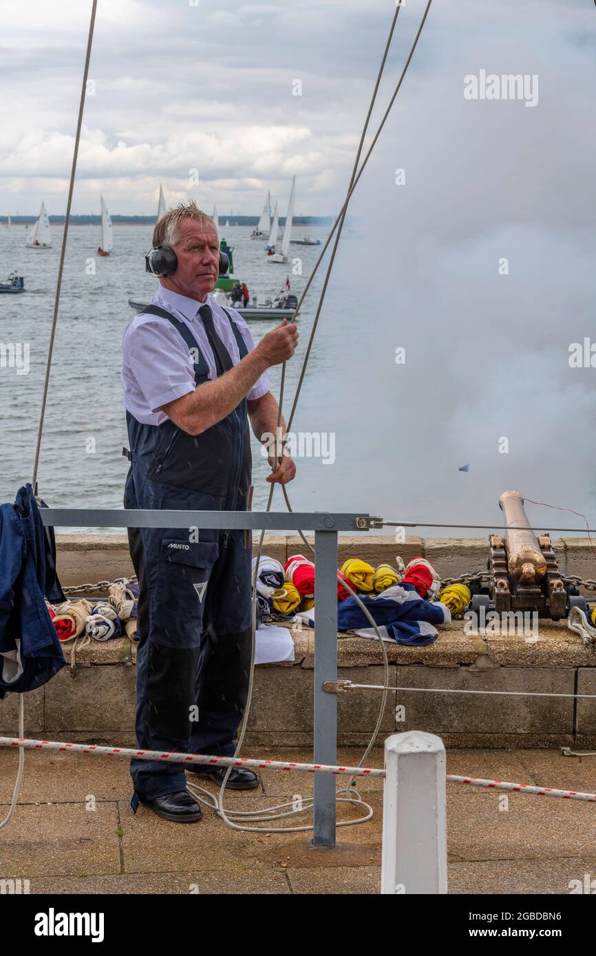 Flags regatta week hi-res stock photography and images - Alamy