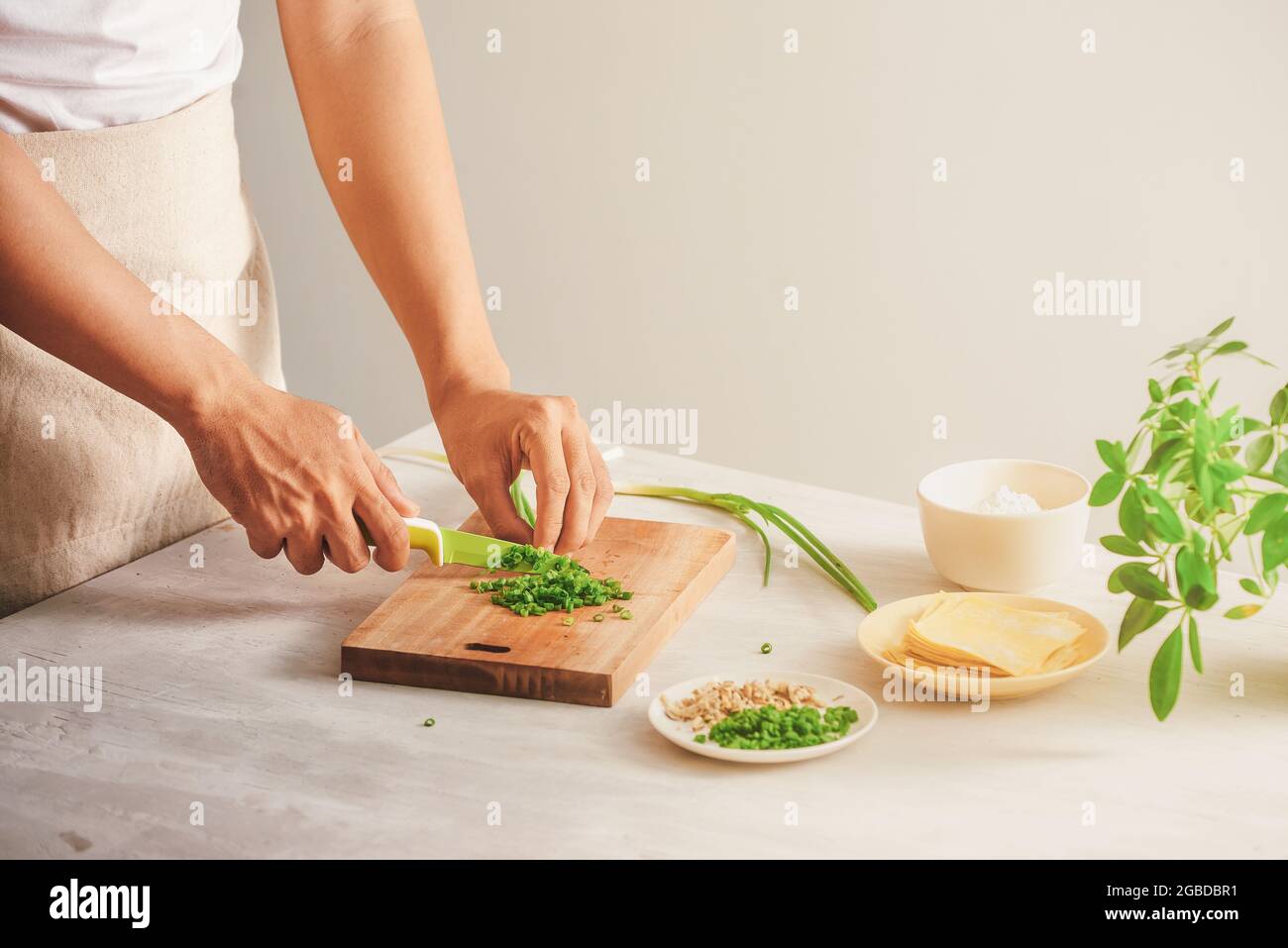 Wanton wrapping hi-res stock photography and images - Alamy