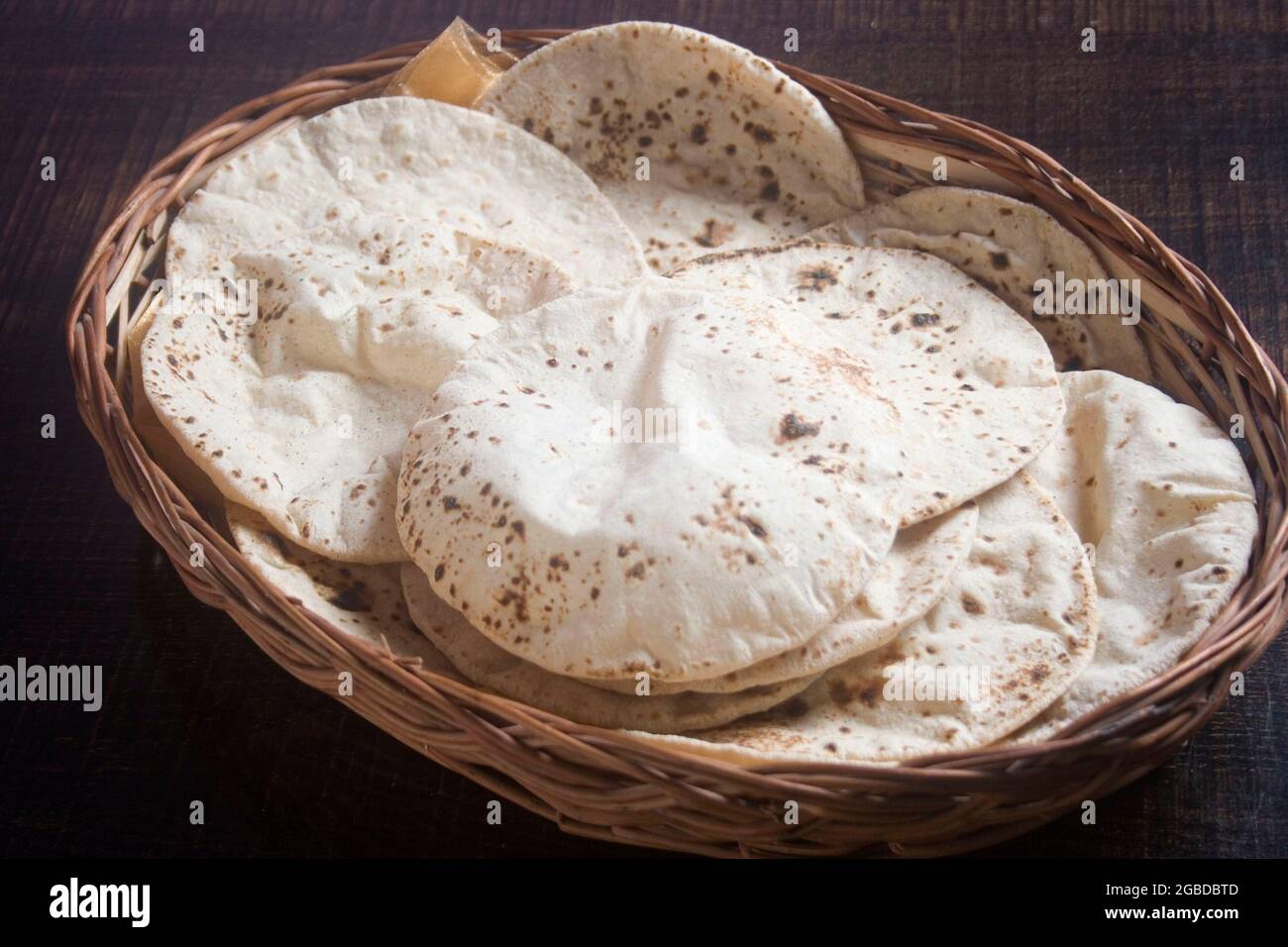 indian bread roti Stock Photo - Alamy